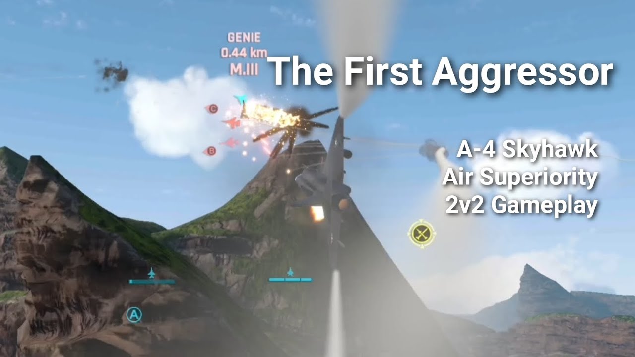 The First Aggressor - A-4 Skyhawk Air Superiority Gameplay - YouTube