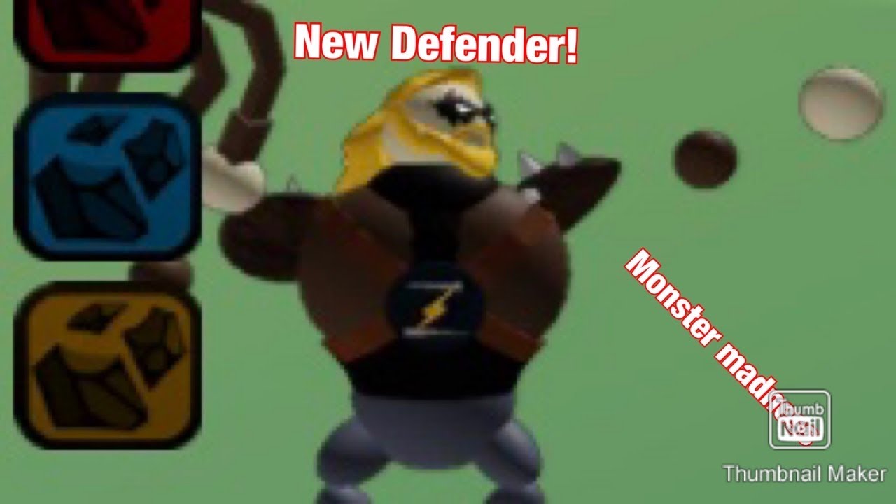 Roblox Monster Madness New Defender! The baz || Kareemo playz - YouTube