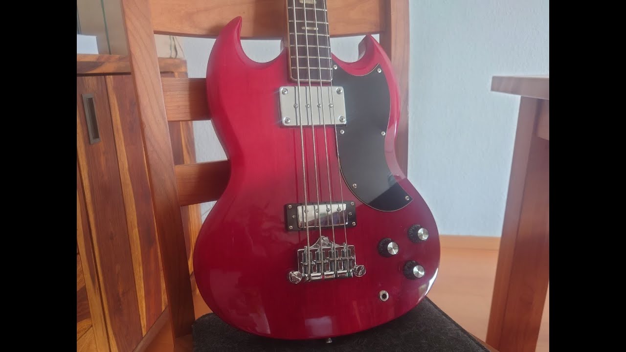 Epiphone Gibson EB3 SG Bass - YouTube