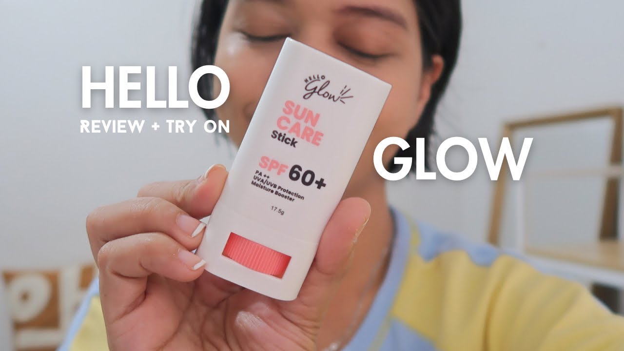 Hello glow suncare stick review | worth it ba? - YouTube
