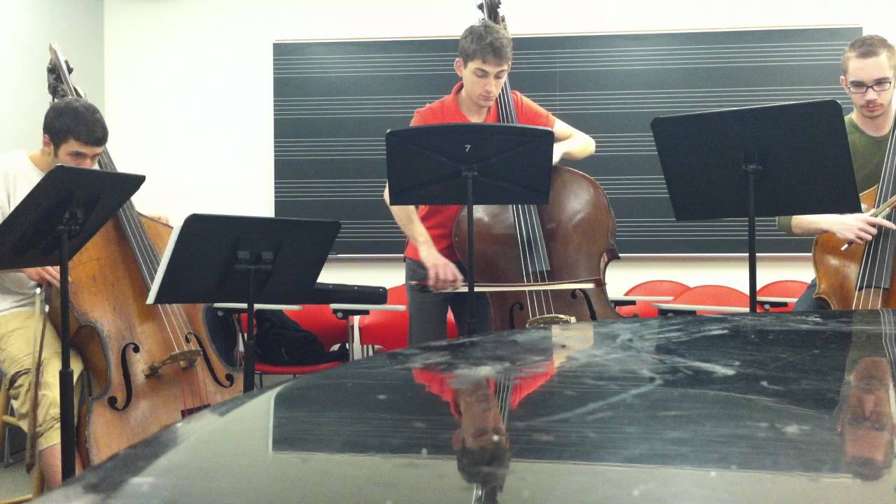 Stand by Me for Double Bass Ensemble - Arrag. Chris Kapica - YouTube