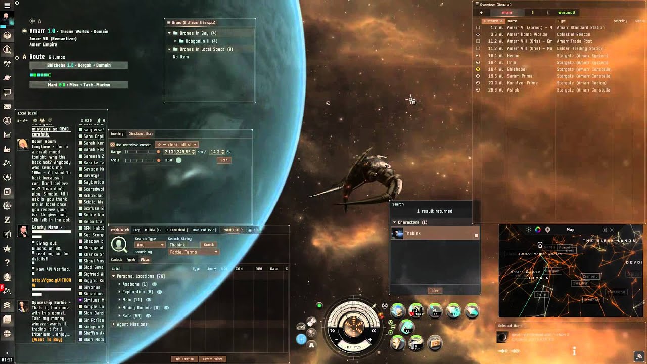 Overview de Sarah - Eve Online - Español - YouTube