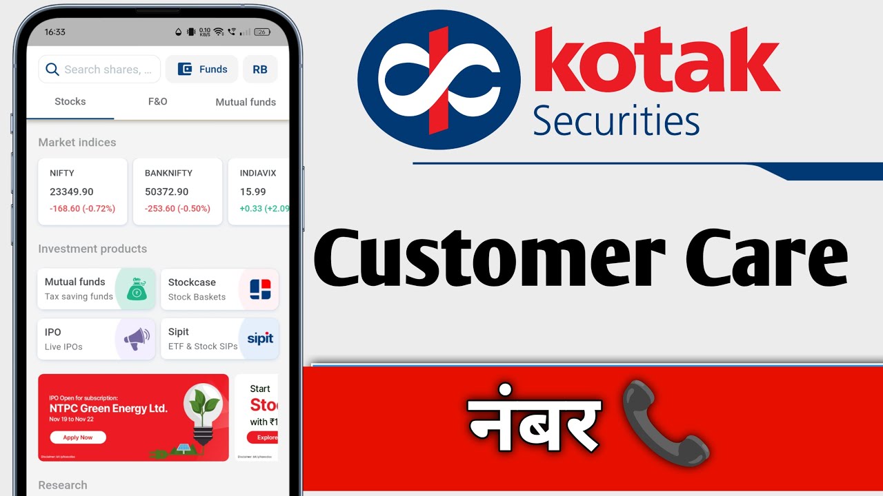 Kotak Neo Customer Care Number - YouTube