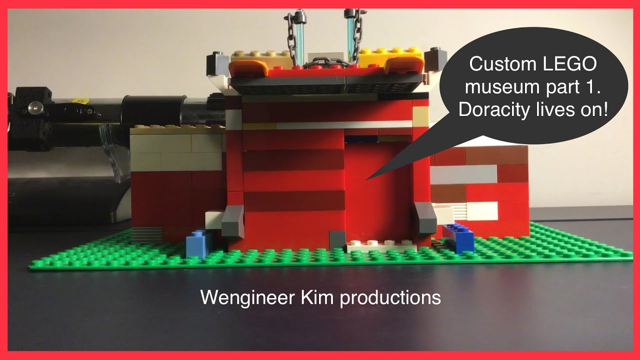 LEGO custom museum | day 1 - YouTube