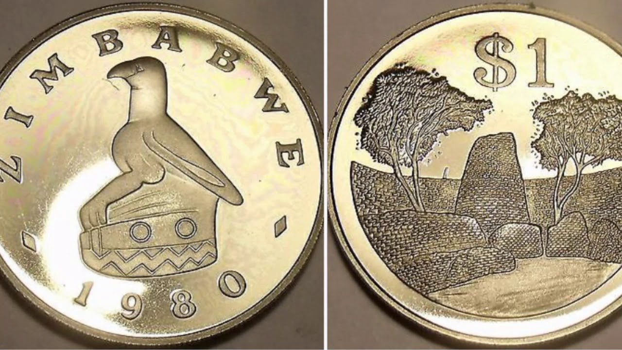 Zimbabwe 1980 One Dollar $1 Coin WORTH? - YouTube