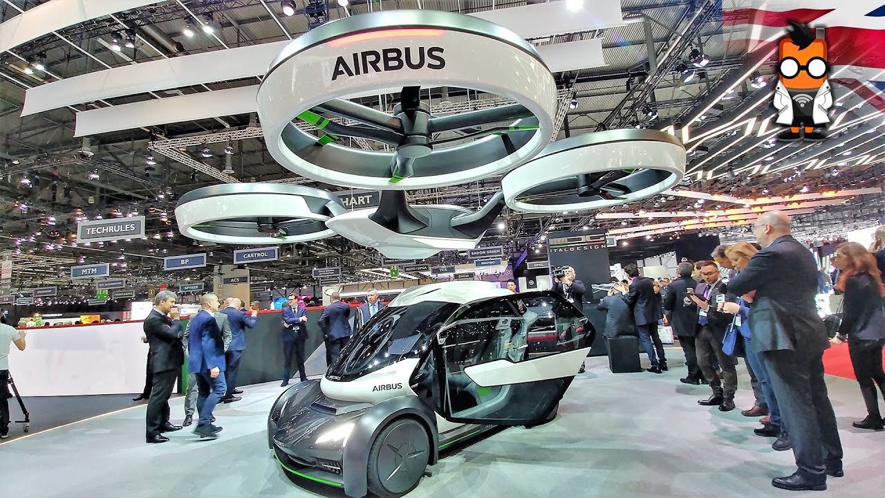 Airbus Shows of a Modular Self Flying Car Concept - YouTube