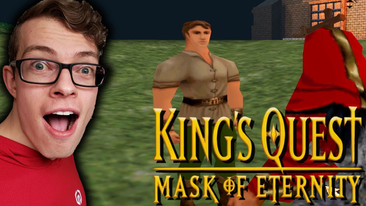 This 1998 Game is so much fun! | King's Quest 8: Mask of Eternity - YouTube