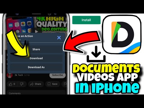 Documents app on iPhone | how to use documents app in iPhone | iPhone ...