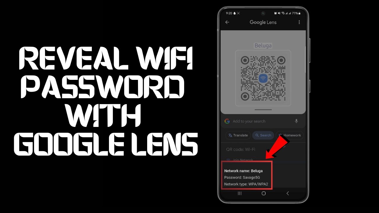 How to Reveal Wi-Fi Passwords Using Google Lens - YouTube