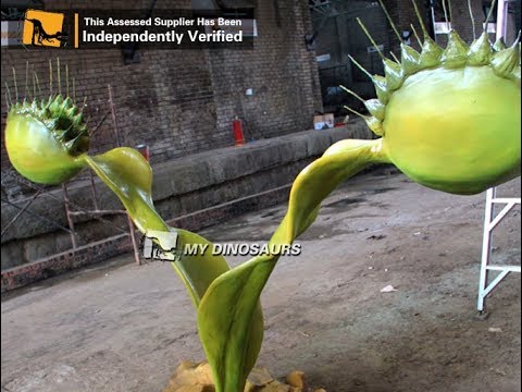 Artificial Plants Animatronic Corpse Fower - YouTube