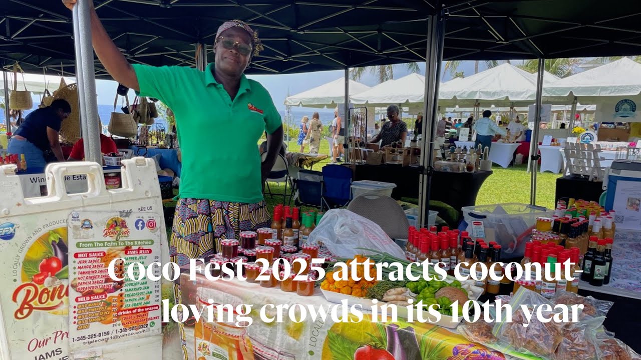 Coco Fest 2025 attracts coconut loving crowds in its 10th year - YouTube
