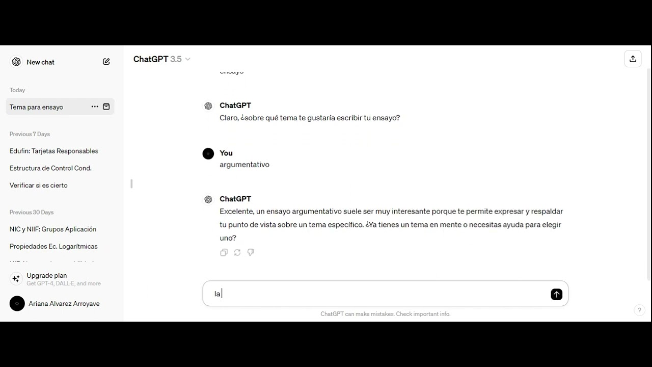 Video de consultas ChatGpt - YouTube