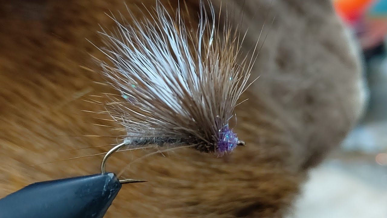 Fly Tying_Nara Deer Hair Caddis_Dry Fly - YouTube