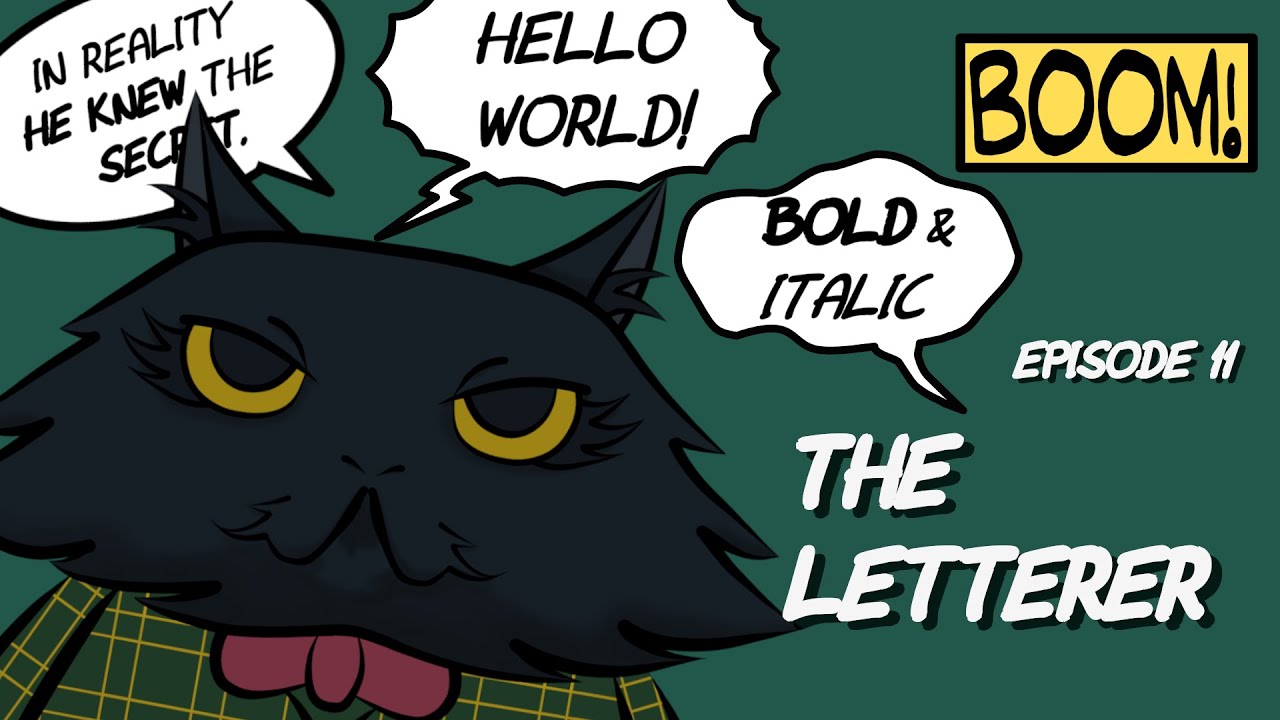 The Letterer (EN, GR, RUS subs) - YouTube