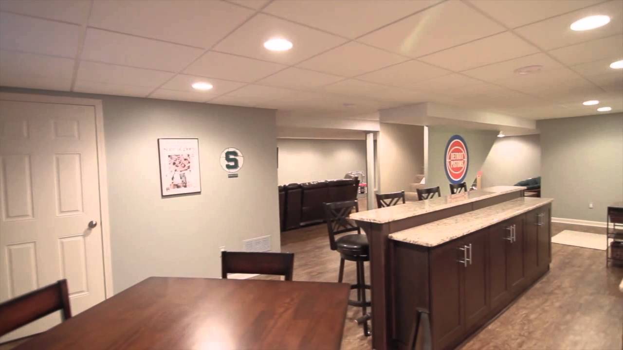 Basement Remodeling by Matrix Basement Systems- Commerce Township, MI ...