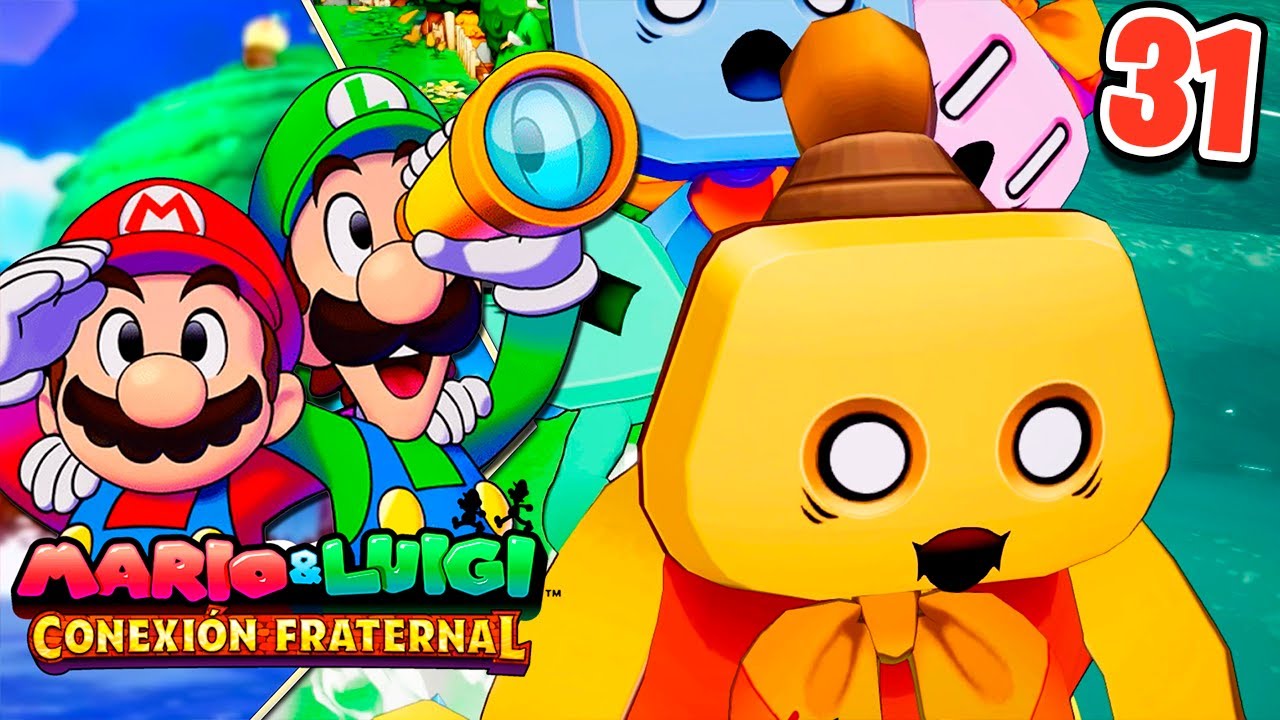 ¡EL COHETE DE LOS REMOLONES! - Mario & Luigi: Conexión Fraternal #31 ...