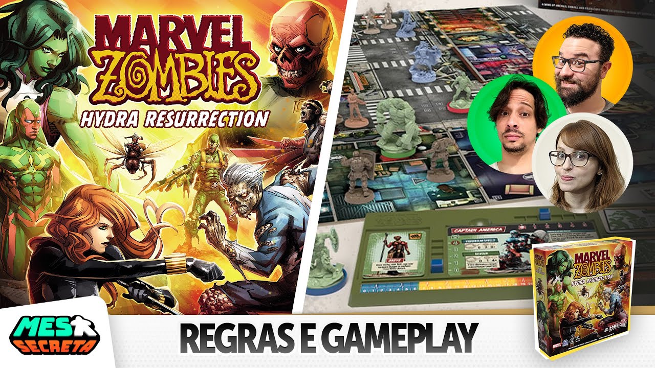 Marvel Zombies: Hydra Resurrection (Expansão) | Regras e Gameplay - YouTube
