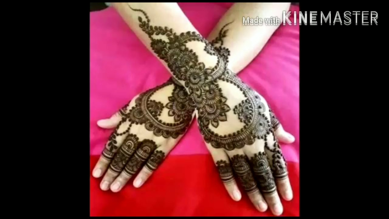 Latest Heena mehndi design collection. - YouTube