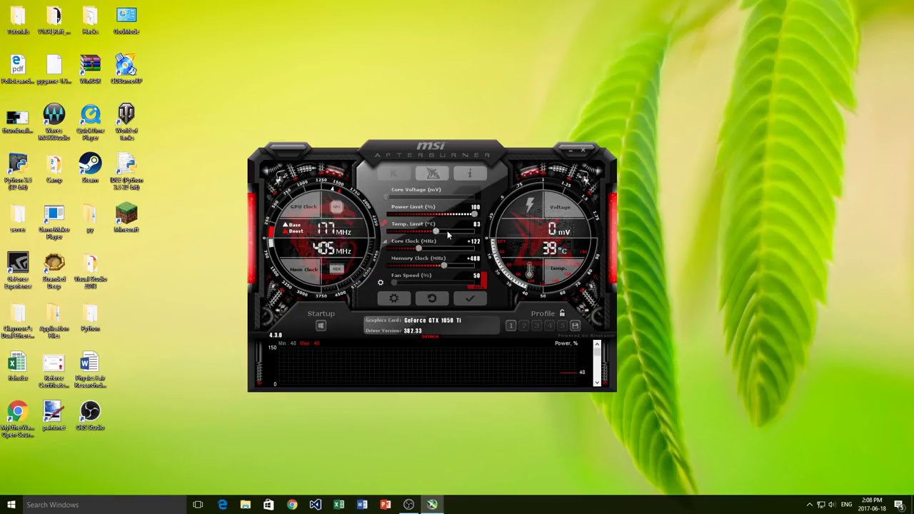 How to Overclock a NVIDIA GPU gamelove sniper - YouTube
