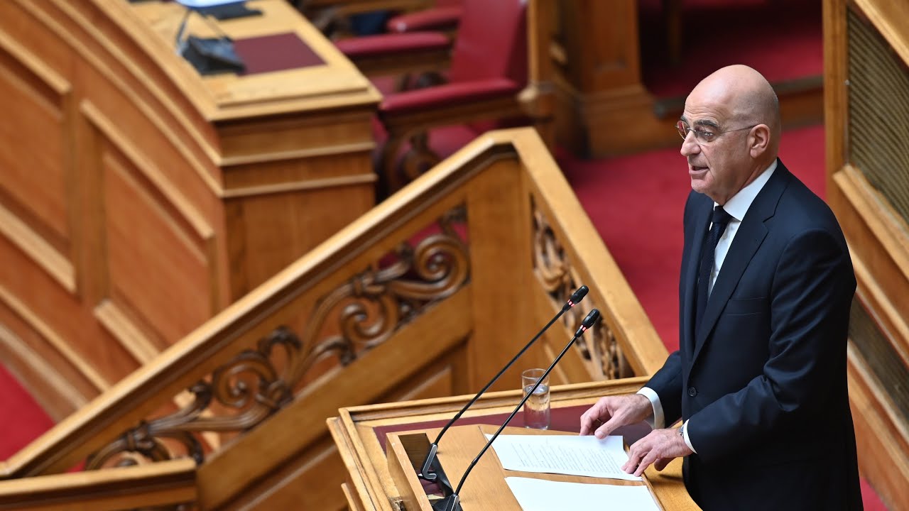Παρέμβαση ΥΕΘΑ, Ν. Δένδια, στην Ολομέλεια της Βουλής επί του ...