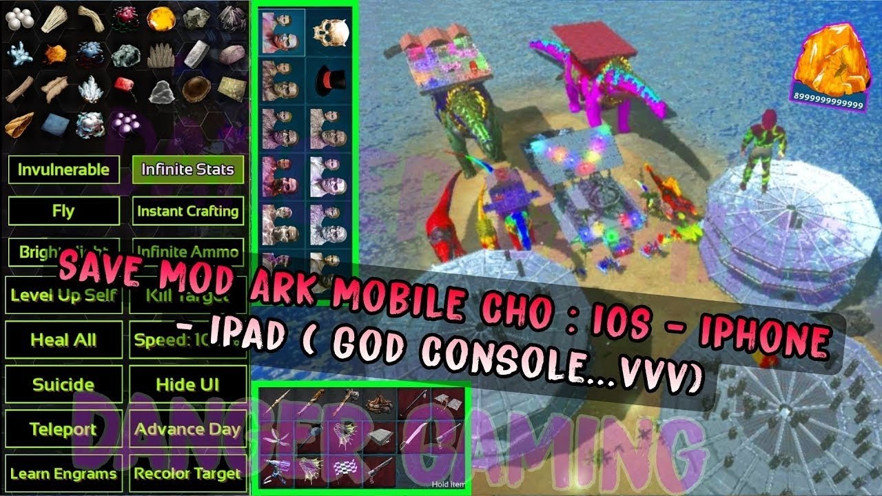 ARK Mobile Mod ios - Save Mod ARK IOS - Hướng Dẫn Mod ARK Mobile Cho ...