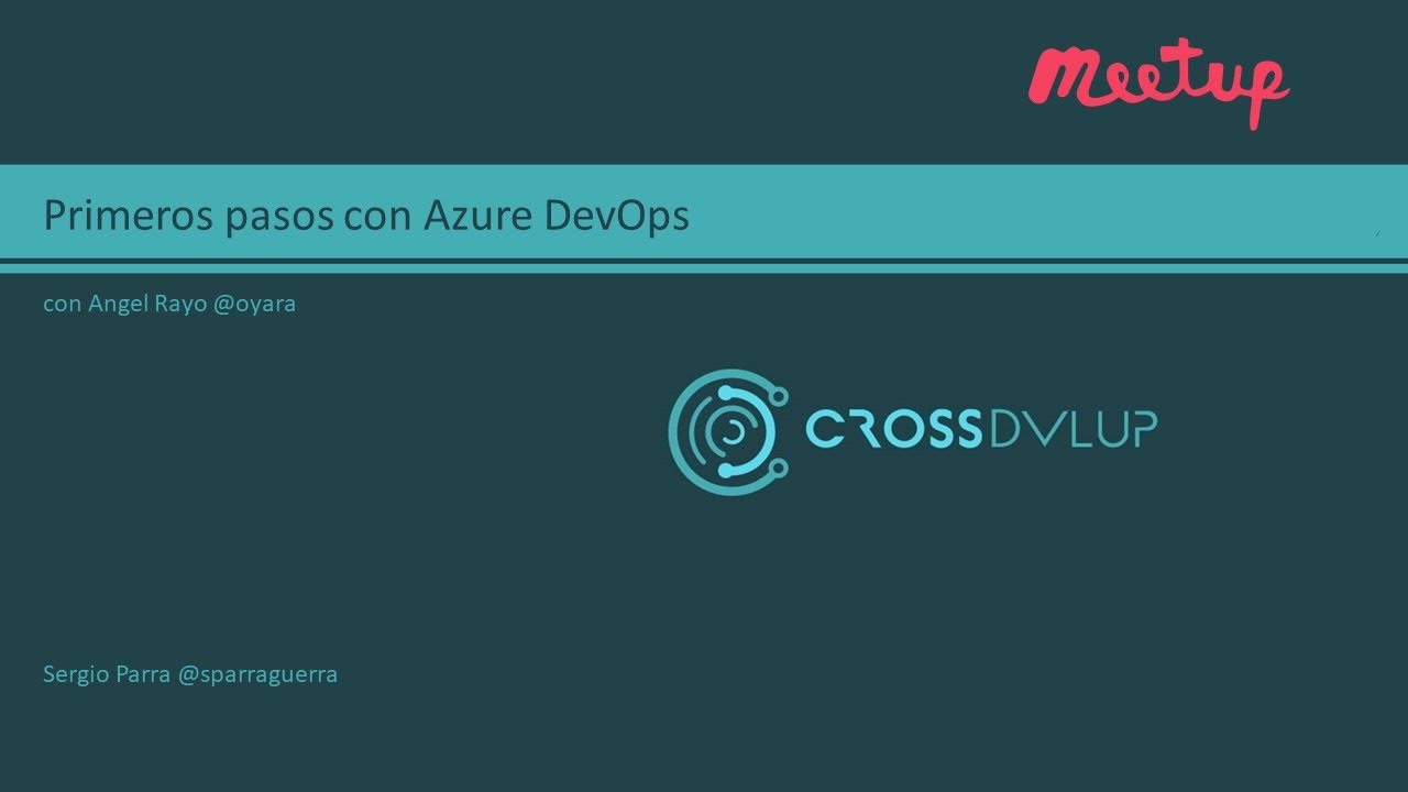 Primeros Pasos con Azure DevOps - YouTube