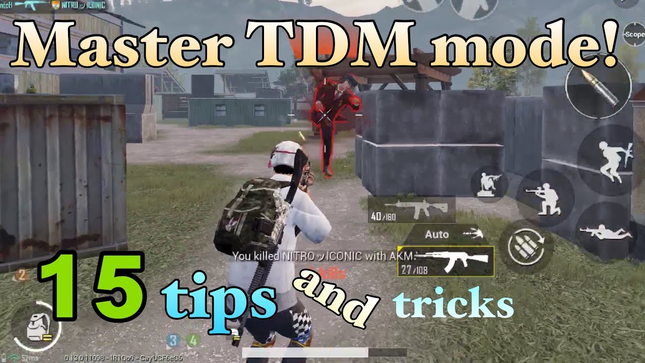 Master TDM mode with these 15 tips and tricks, PUBG mobile tips and ...
