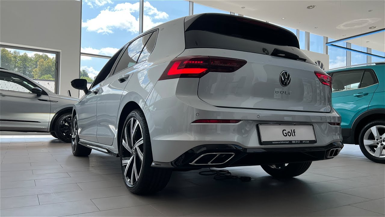 2022 Volkswagen GOLF R Line [2.0 TDI 150HP] Startup & Exhaust sound by ...
