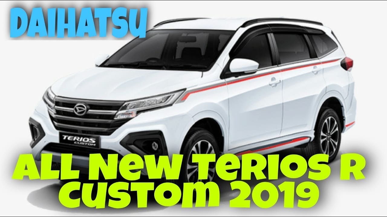 REVIEW DAIHATSU ALL NEW TERIOS R CUSTOM 2019 - YouTube