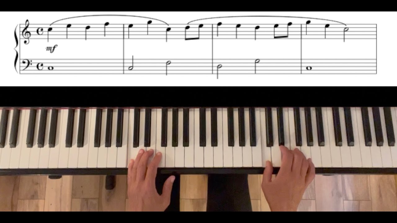 Charles Henry Wilton, Little Sonata complete. Easy 4 part piano ...