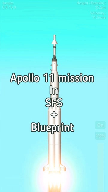 Apollo 11 Mission in Spaceflight simulator || #sfs #sfs2 #apollo11 # ...