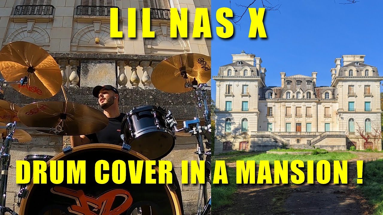 Lil Nas X - That's What I Want - Drum Cover ( IN A MANSION ! ) - YouTube