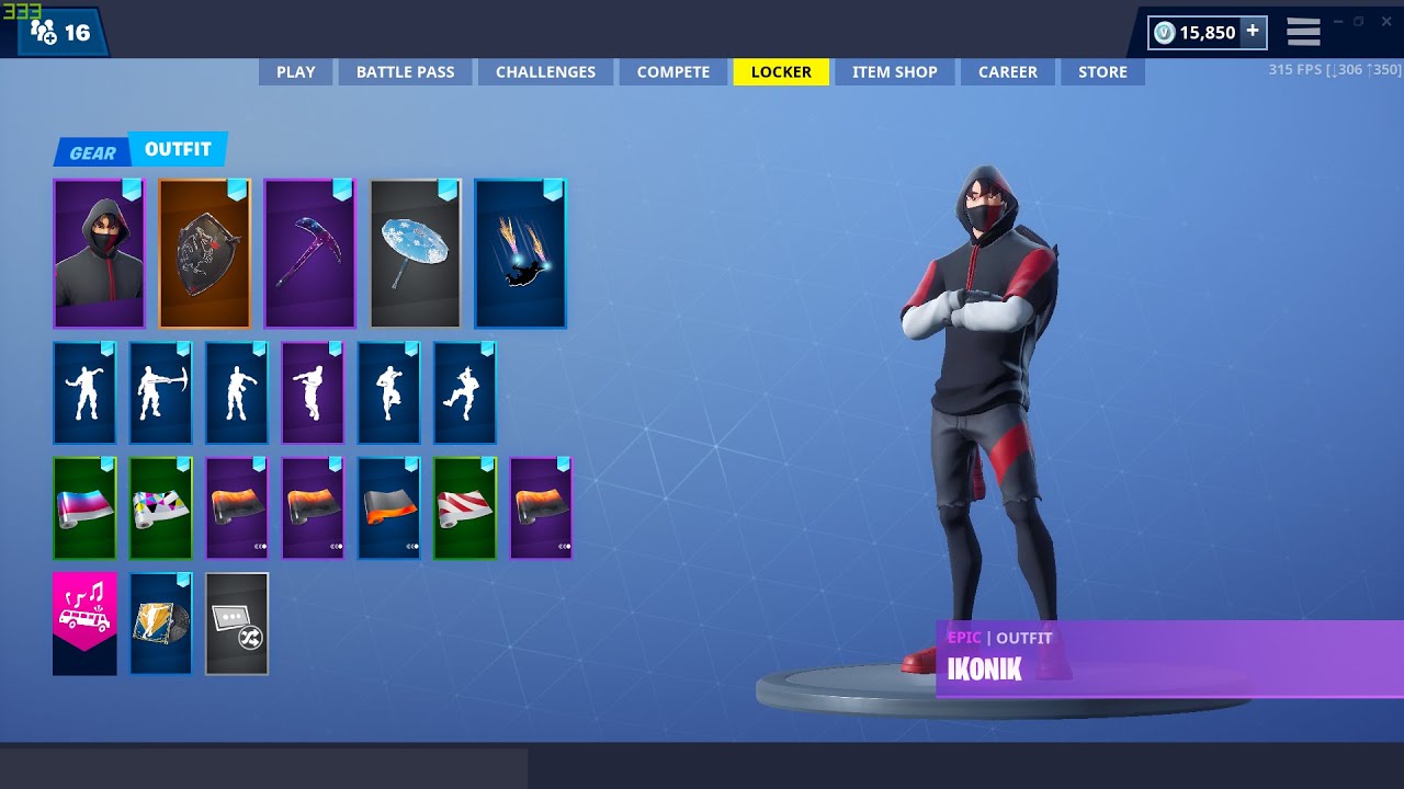 Over 1200 Items! Account Merge(S1-S8) Galaxy,ikonik,Black knight - YouTube