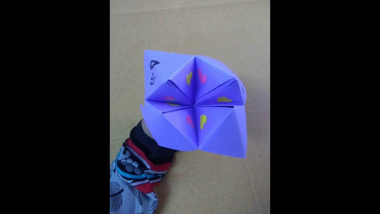 How to Make a Paper Fun Activity Craft For Kids - YouTube