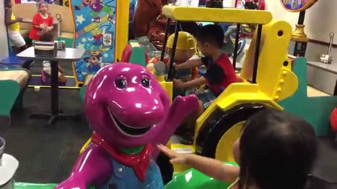 Barney Ride Chuck E Cheese
