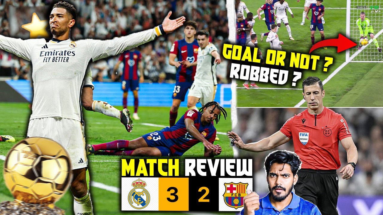 Real Madrid vs Barcelona 3-2 | Madrid wins La Liga but Barca Robbed ...