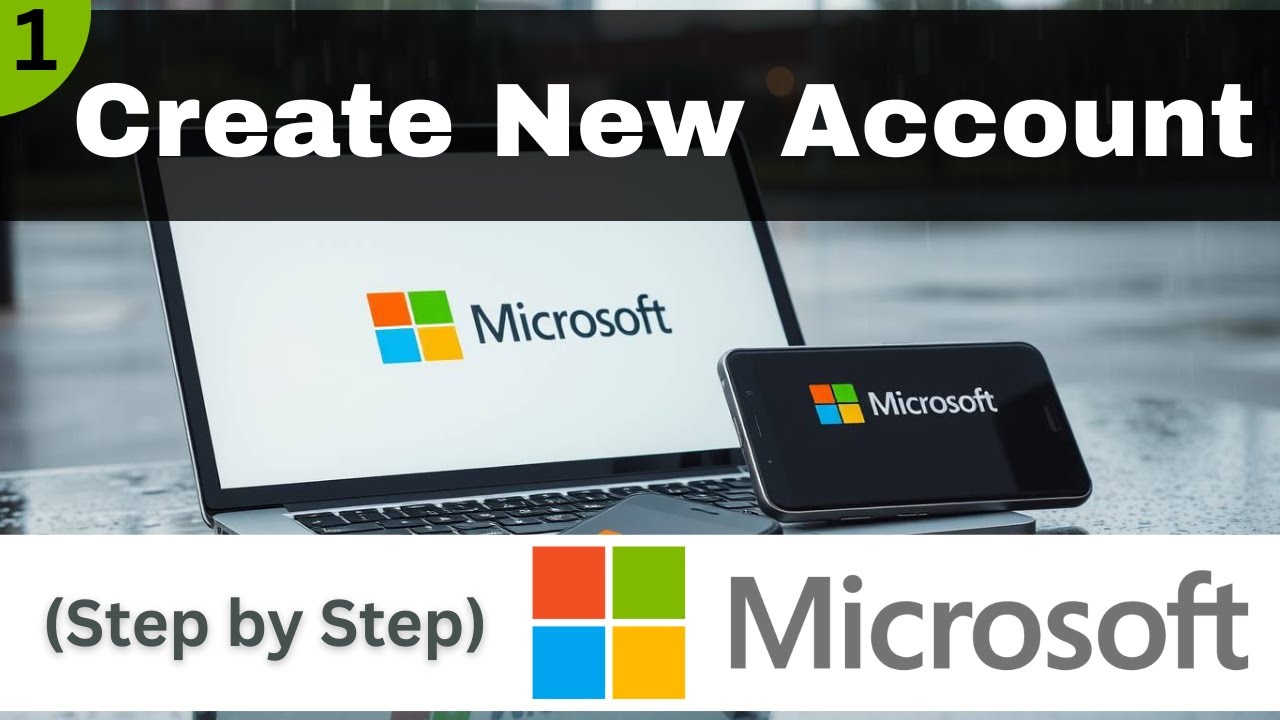 How To Create a New Microsoft Account (Step By Step 2025) - YouTube