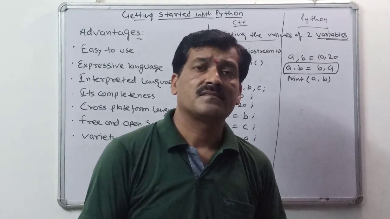 Getting started of Python-2 - YouTube