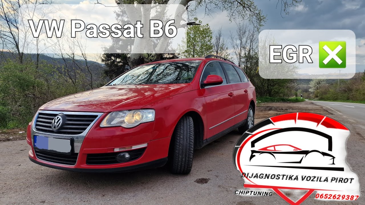 VW Passat B6 EGR OFF - YouTube