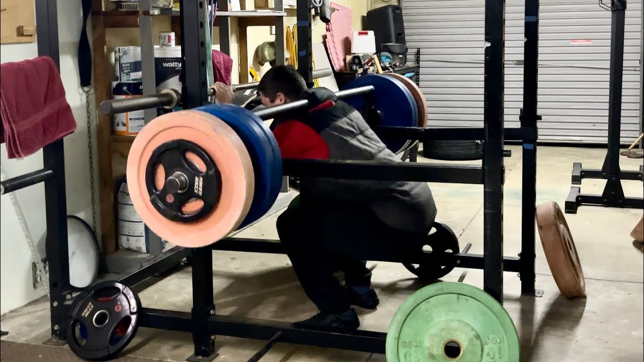 Squat everyday Day 1312: 240kg x 3 Hatfield Squats - YouTube