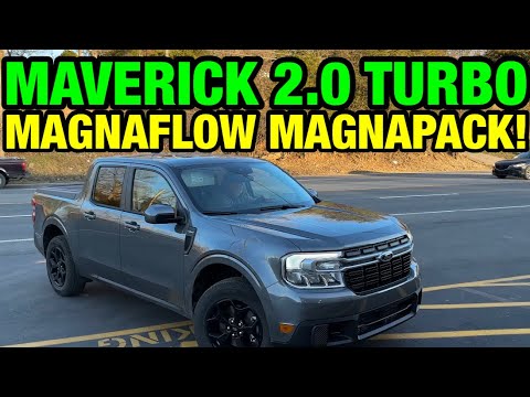 2022 Ford Maverick 2.0 Turbo w/ MAGNAFLOW MAGNAPACK! - YouTube