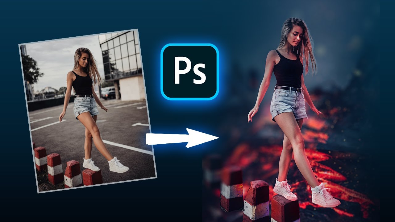 Photoshop Tutorial - Photo Manipulation in Photoshop step-by-step - YouTube