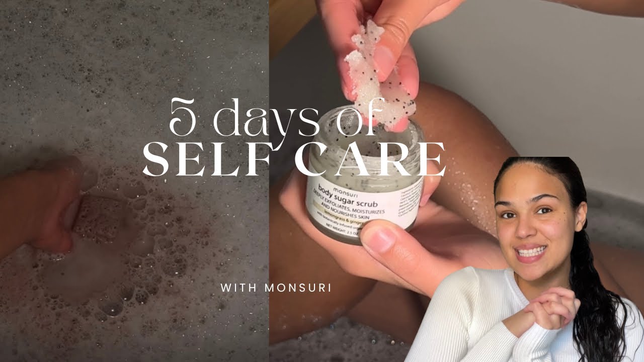 5 Days of Relaxing Self Care | Self Pampering, Skincare, Bodycare, Bath ...