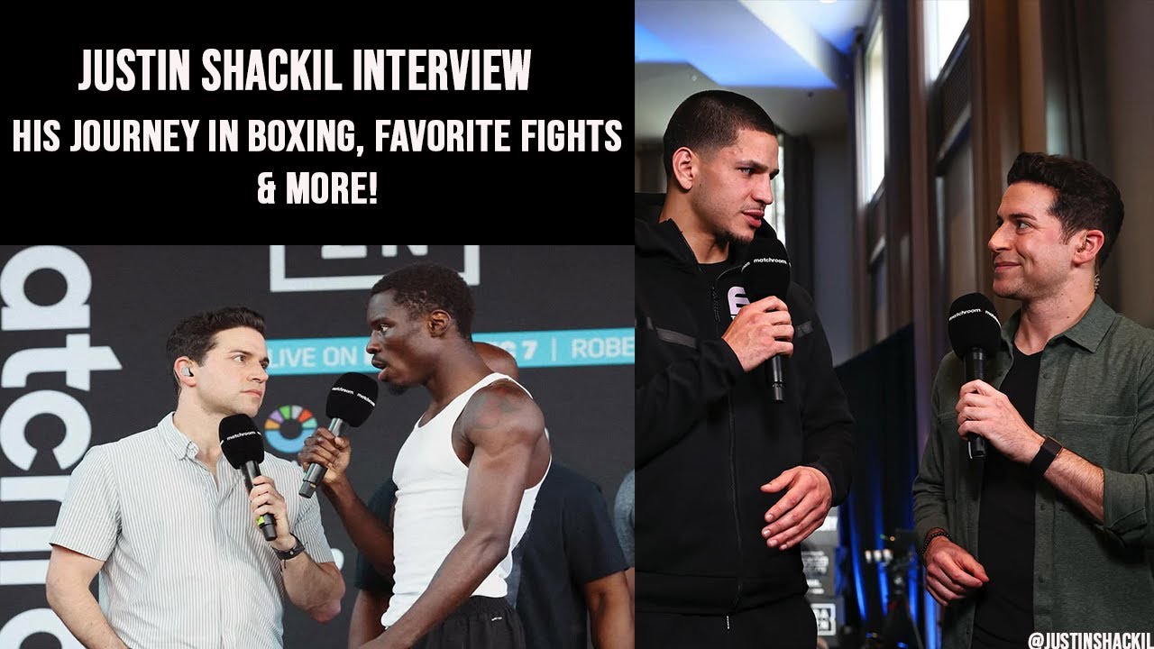 Justin Shackil Talks Similarities & Differences in Boxing vs Baseball ...