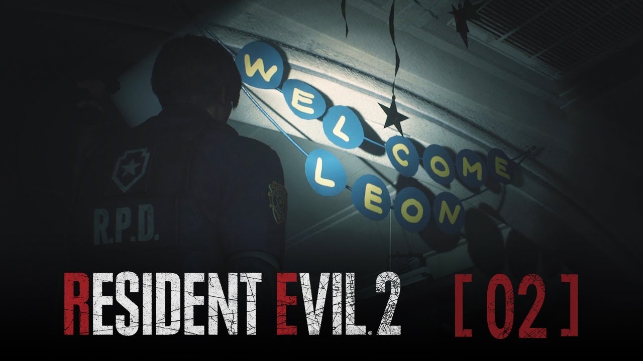 WEL(L)COME LEON 🧟‍♂️ Let's Play Resident Evil 2 [02] - YouTube