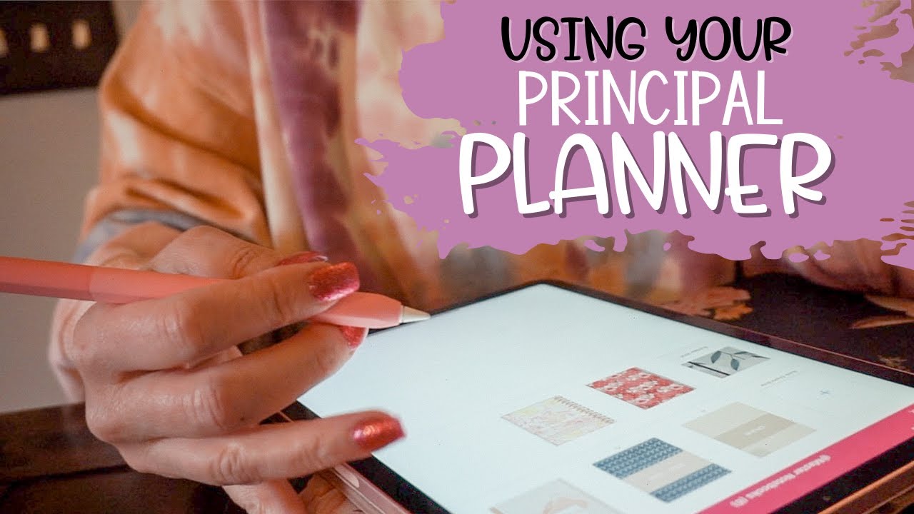 How to Download Digital Principal Planner to iPad - YouTube