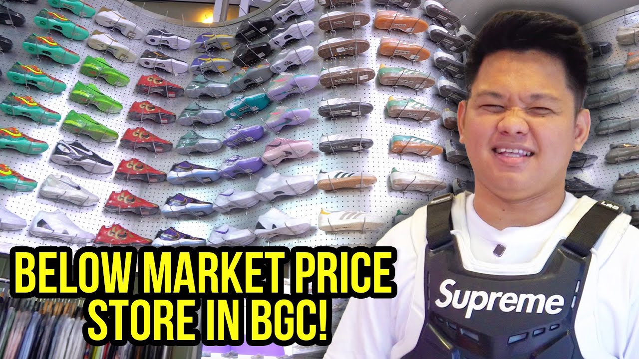 BGC SNEAKERSTORE BELOW MARKET PRICE! AfterMarket - YouTube
