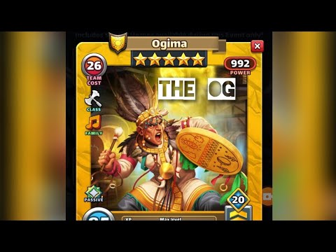 Empires & Puzzles Ogima "The OG!" Hero Breakdown + New Bard's What body part can I sell for this ...
