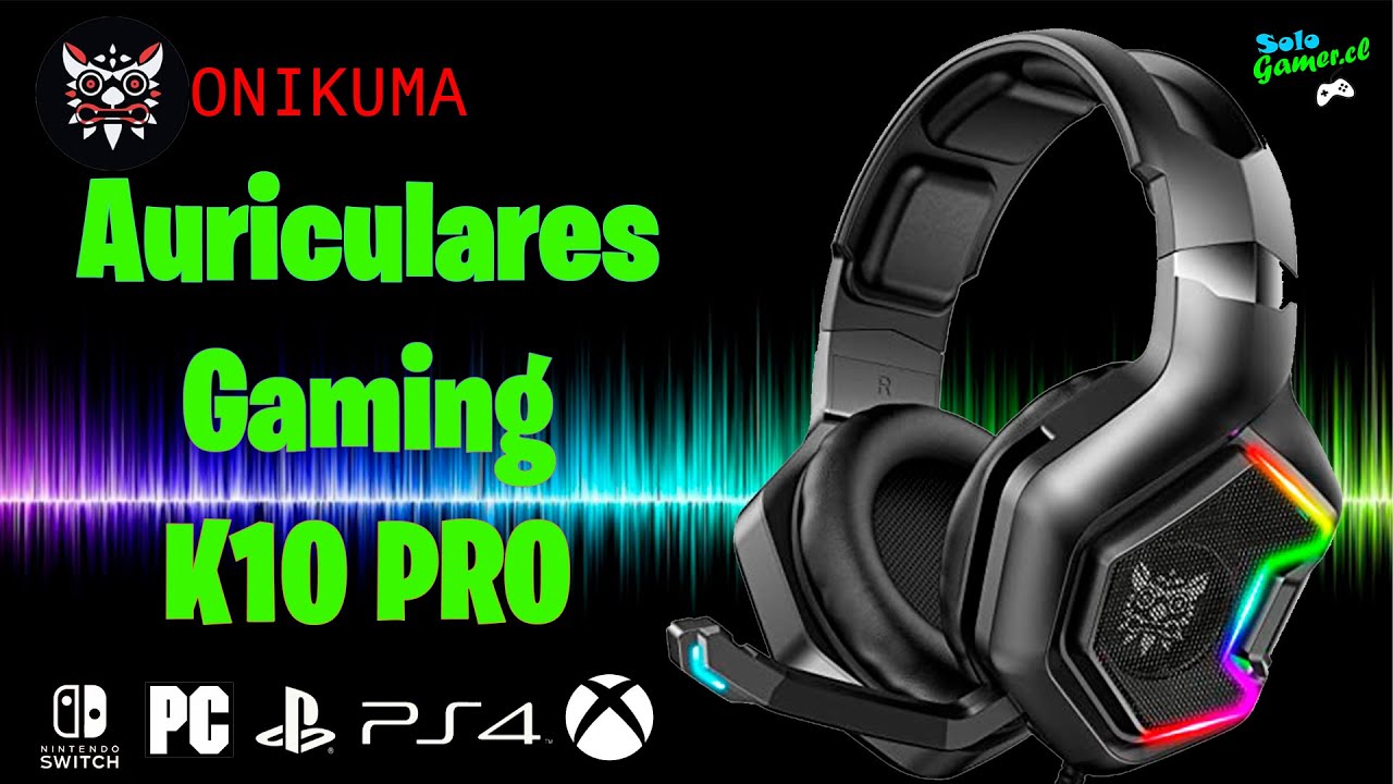 Audifonos Gamer Onikuma K10 Pro Unboxing & Mejor Review en 2020 - YouTube