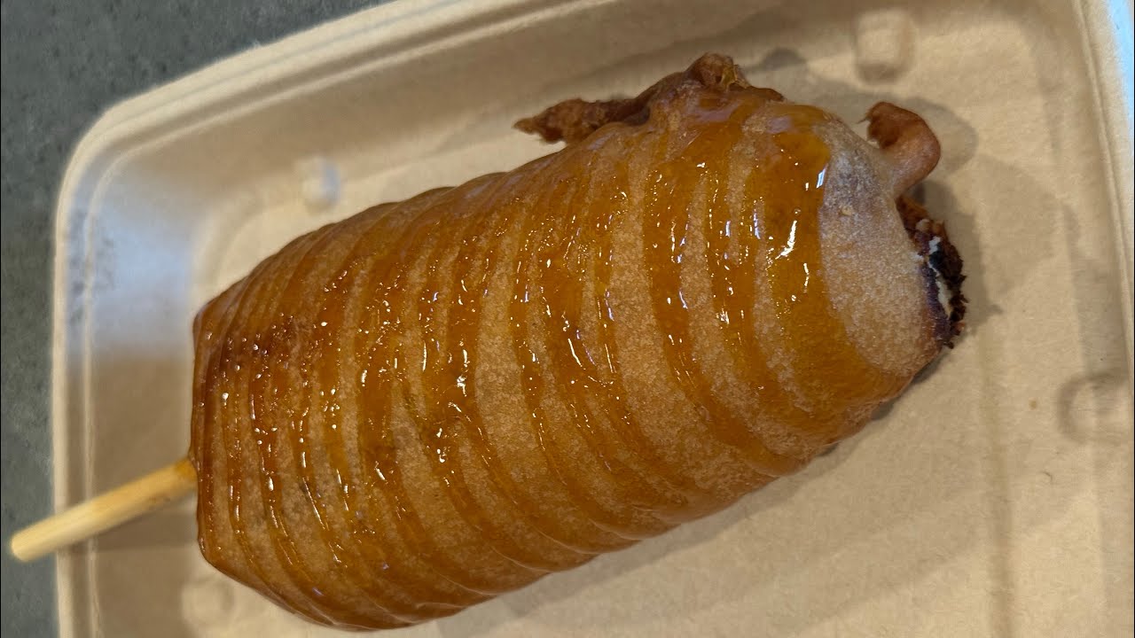 New Cheesecake on a stick at Happy Friar - YouTube